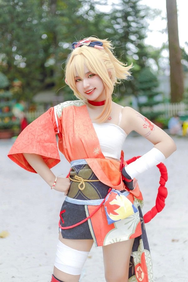465+ ảnh Yoimiya cosplay quyến rũ với tạo hình đậm chất lửa